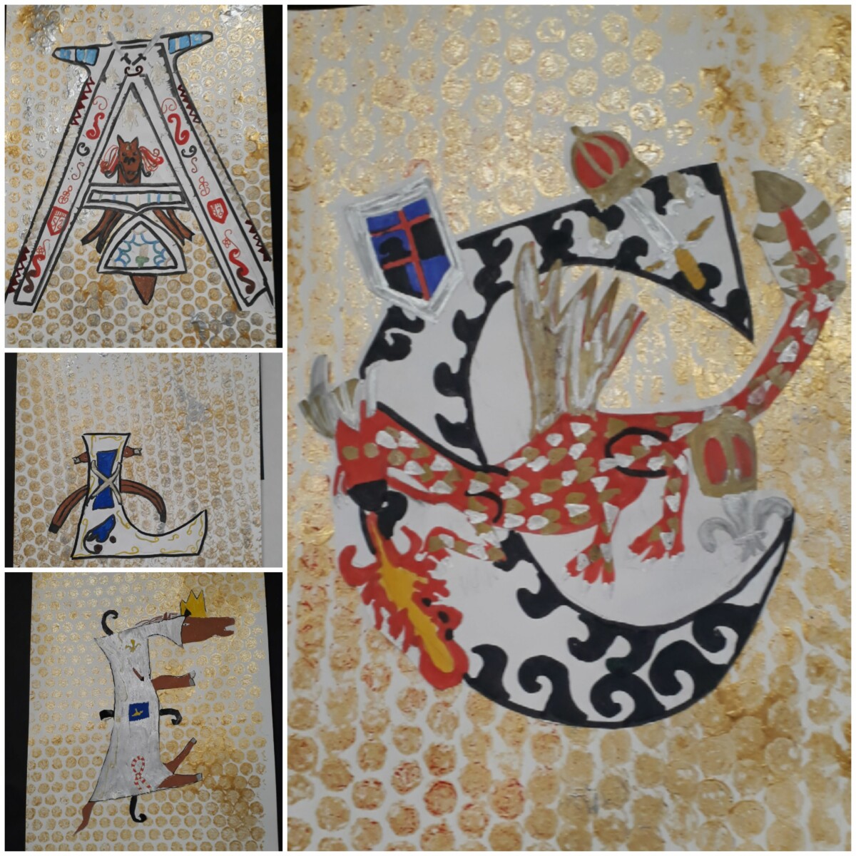 CE2c : Arts visuels et Moyen Age - École Notre-Dame de Savenay